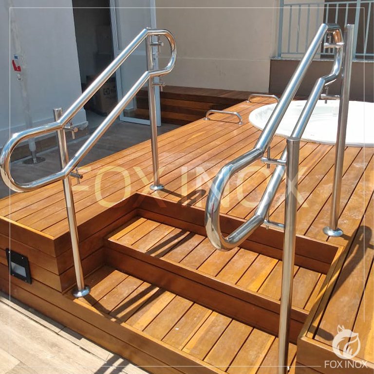 Corrimão Acessibilidade - Grupo Fox Inox